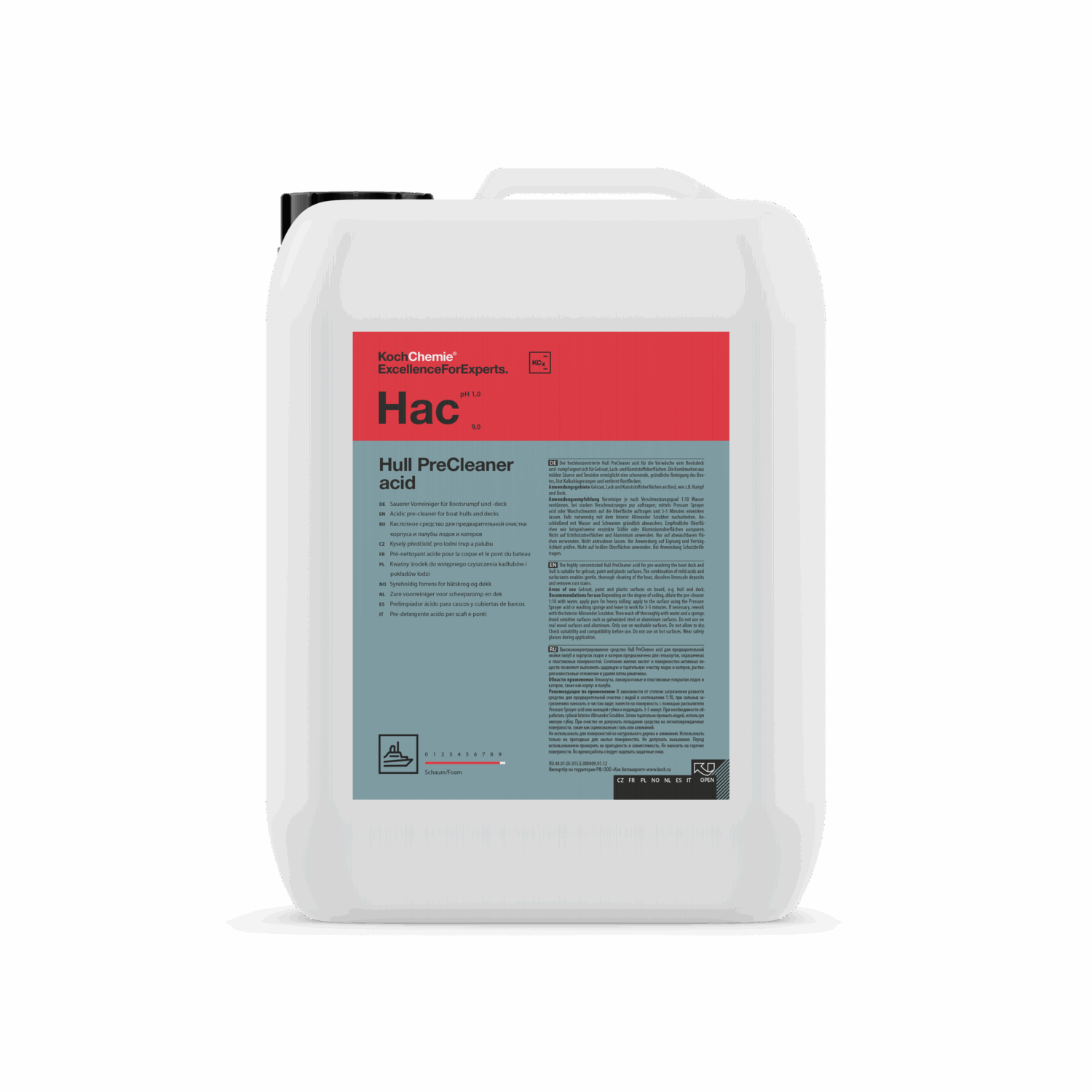 KOCH Hull PreCleaner Acid 10lt - JUVI d.o.o.